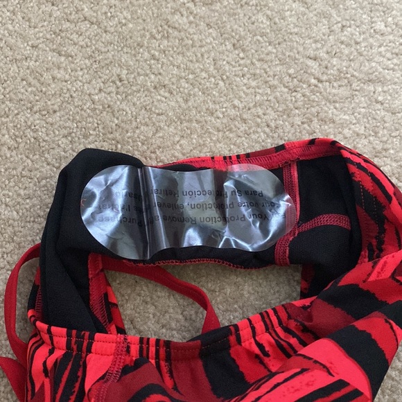 Speedo | Swim | Red And Black Speedo Endurance | Poshmark